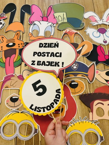 Dzień Postaci z Bajek- Elementy do zdjęć/ fotobudki - Sklep internetowy ...